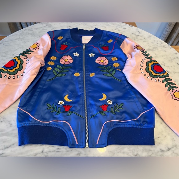 ban.do | Jackets & Coats | Bando Colorful Bomber Jacket Size Small ...